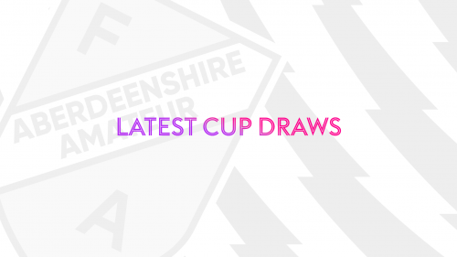 Latest Cup Draws - Aberdeenshire AFA